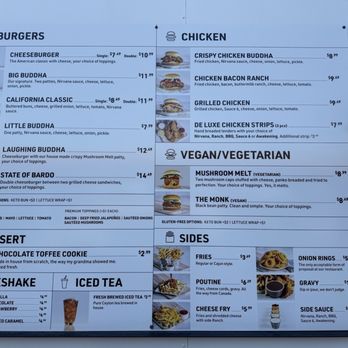 BUDDHA BURGER - Updated October 2025 - 56 Photos & 46 Reviews - 12195 ...