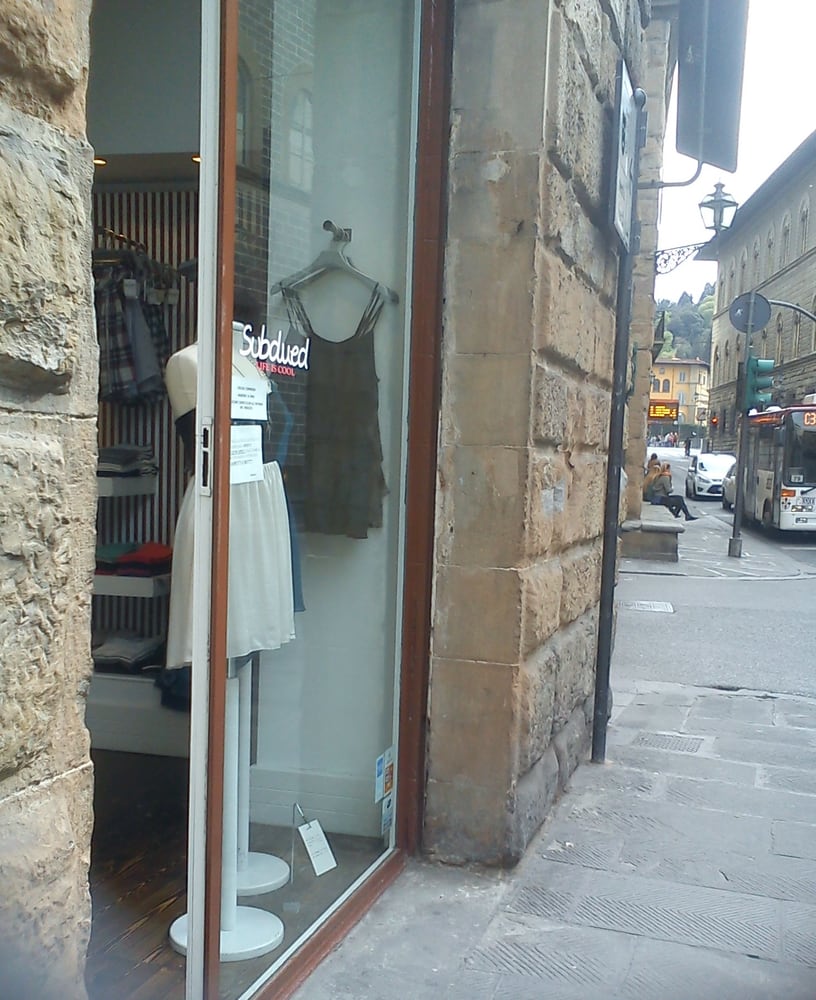 SUBDUED - Via dè Benci 4R, Firenze, Italy - Yelp