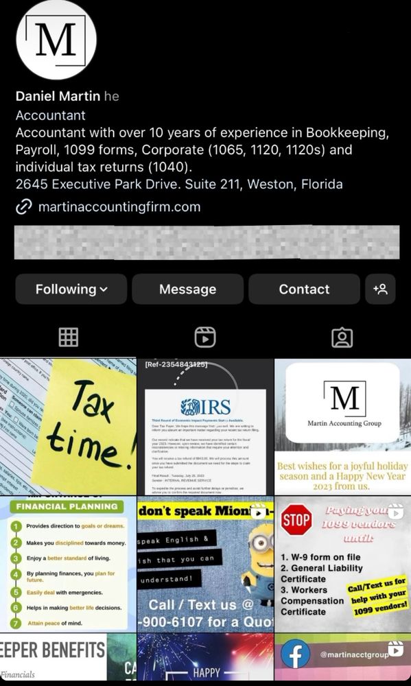 MARTIN ACCOUNTING GROUP - Updated April 2025 - 9000 Sheridan St ...