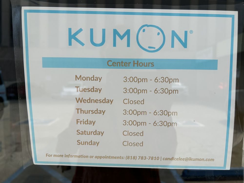 KUMON MATH AND READING CENTER OF SHERMAN OAKS - EAST - Updated June ...