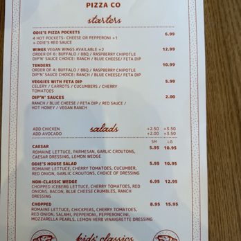 ODIE’S PIZZA - Updated June 2025 - 69 Photos & 48 Reviews - 121 N ...