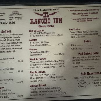 EL RANCHO INN-STEAK & LOBSTER HOUSE - Updated September 2025 - 334 ...