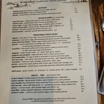 IL VECCHIO - 1097 Photos & 1464 Reviews - 110 Central Ave, Pacific ...