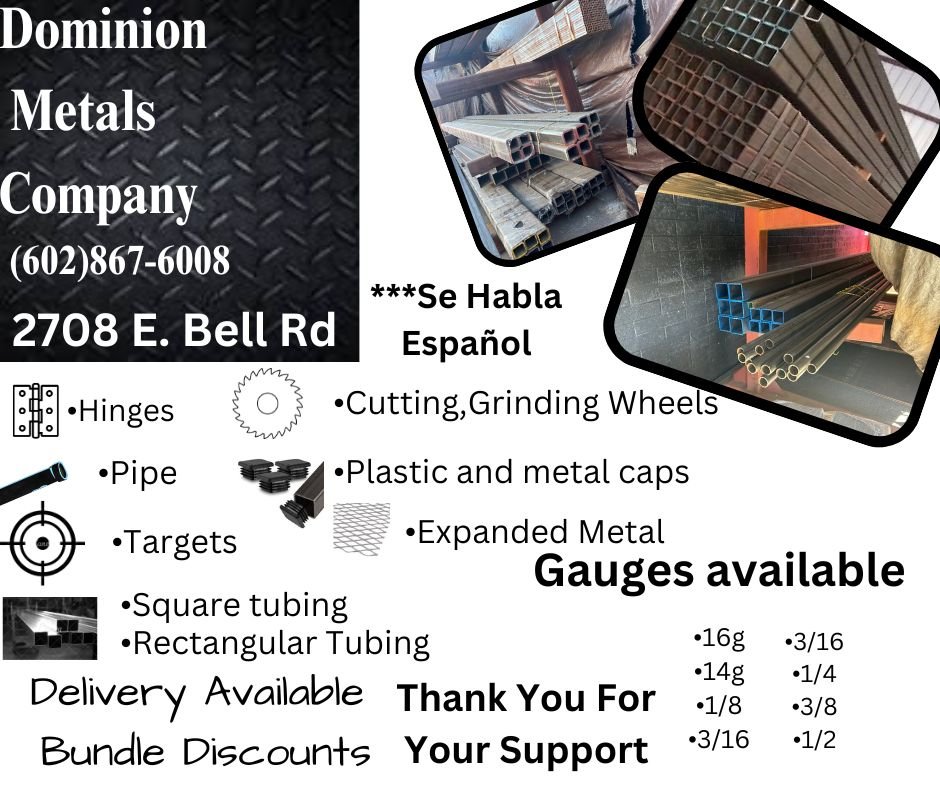 DOMINION METALS - Updated June 2024 - 2708 E Bell Rd, Phoenix, Arizona ...