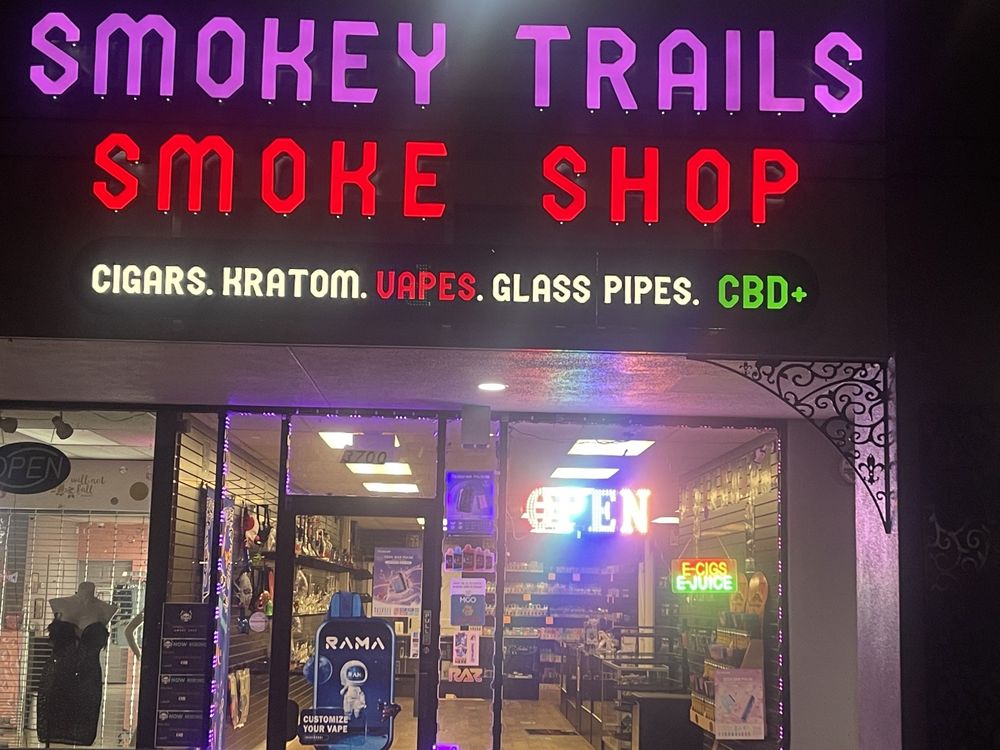 SMOKEY TRAILS SMOKE SHOP - Updated April 2026 - 3700 S Elm Pl, Broken ...