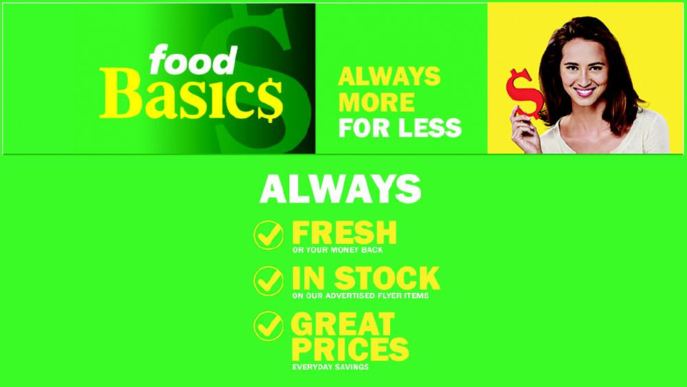 FOOD BASICS - Updated April 2024 - 1350 16th Street E, Owen Sound ...
