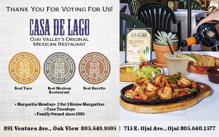CASA DE LAGO - 84 Photos & 109 Reviews - Mexican - 891 N Ventura Ave ...