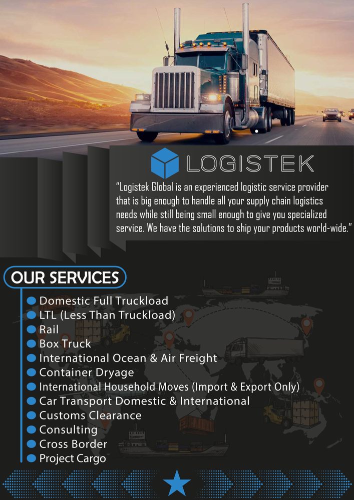 LOGISTEK GLOBAL - Updated December 2024 - 3301 N University Dr, Coral ...