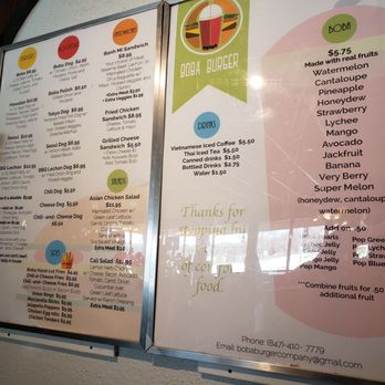 BOBA BURGER - Updated May 2024 - 916 Photos & 825 Reviews - 8530 ...