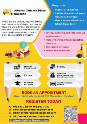 ALBERTA CHILDREN PLACE DAYCARE - Updated January 2026 - 112 Centre ...