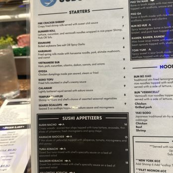 SODO SUSHI BAR & GRILL - Updated October 2025 - 627 Photos & 243 ...