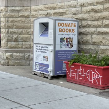 OPEN BOOKS DONATION BOX - Updated December 2024 - 3252 N Broadway ...