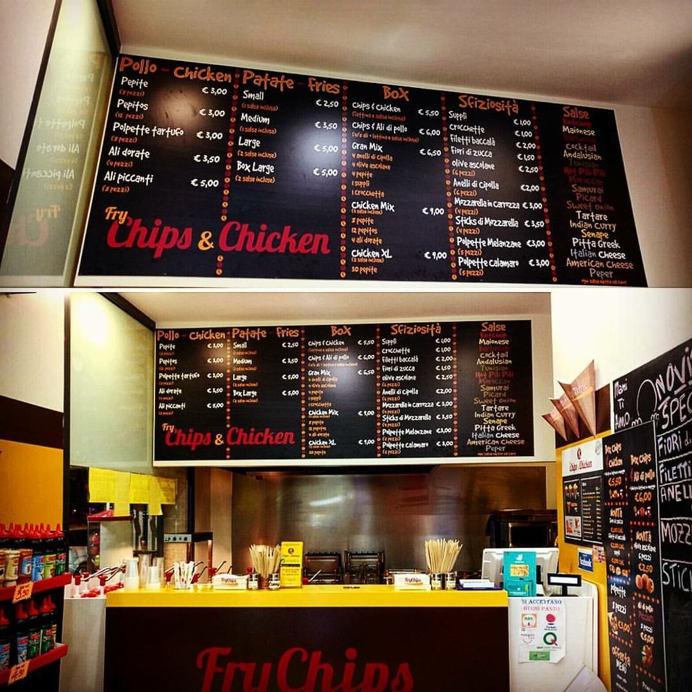 FRY CHIPS & CHICKEN - 17 Photos - Via Appia Nuova 536, Roma, Italy ...