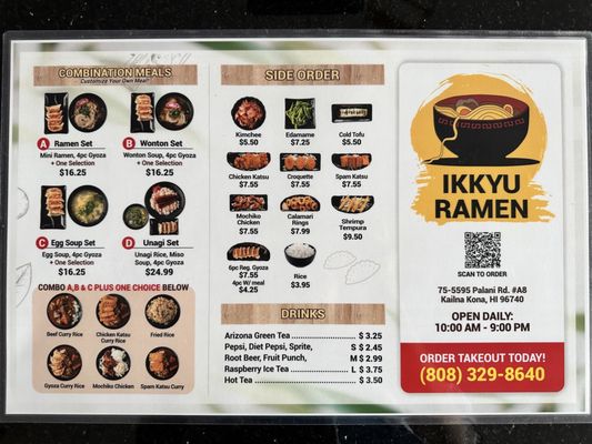 IKKYU RAMEN - Updated December 2025 - 86 Photos & 56 Reviews - 75-5595 ...