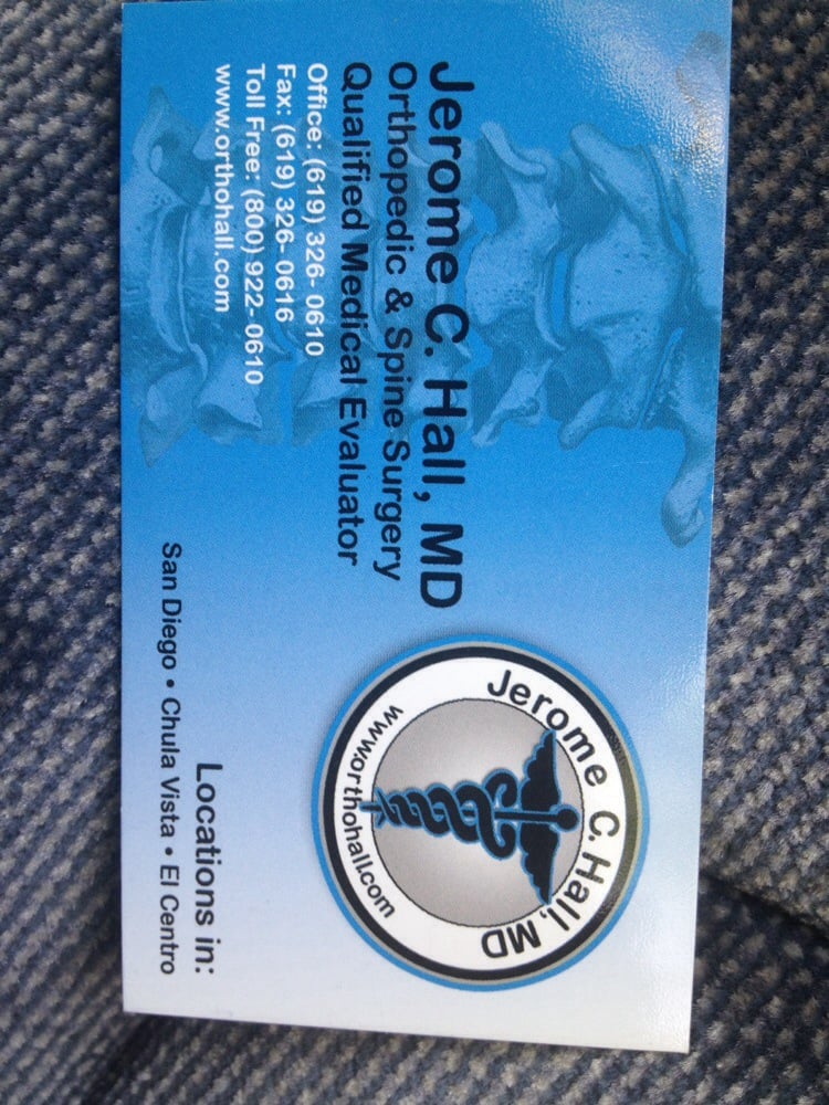 JEROME C HALL, MD - Updated December 2025 - 3702 Ruffin Rd, San Diego ...