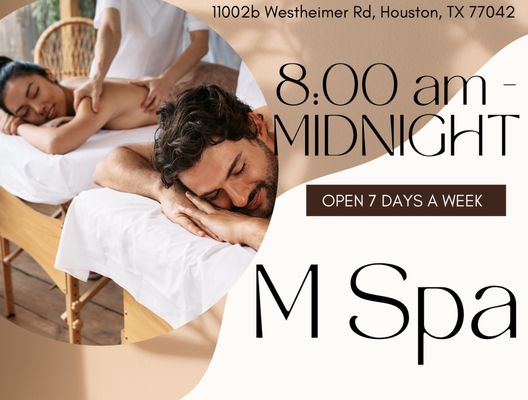 M SPA - Updated June 2026 - 13 Photos - 11002B Westheimer Rd, Houston ...