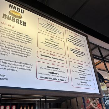 NADC BURGER - Updated December 2024 - 149 Photos & 105 Reviews - 1007 E ...
