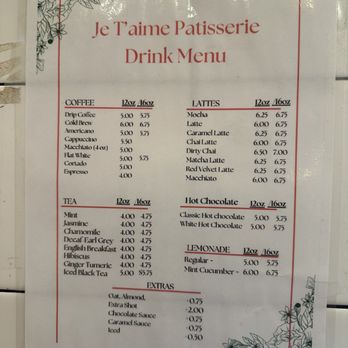 JE T’AIME PATISSERIE - Updated January 2026 - 189 Photos & 66 Reviews ...