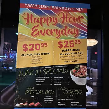 YAMA SUSHI RAINBOW - Updated May 2024 - Yelp