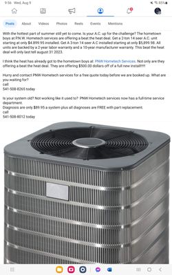 PNW HOMETECH SERVICES - Updated December 2025 - 15 Photos - Madras, Oregon - Heating & Air ...