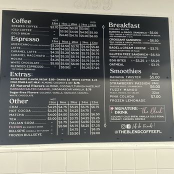 THE BLEND COFFEE & COCKTAILS - Updated April 2025 - 15 Photos & 14 ...