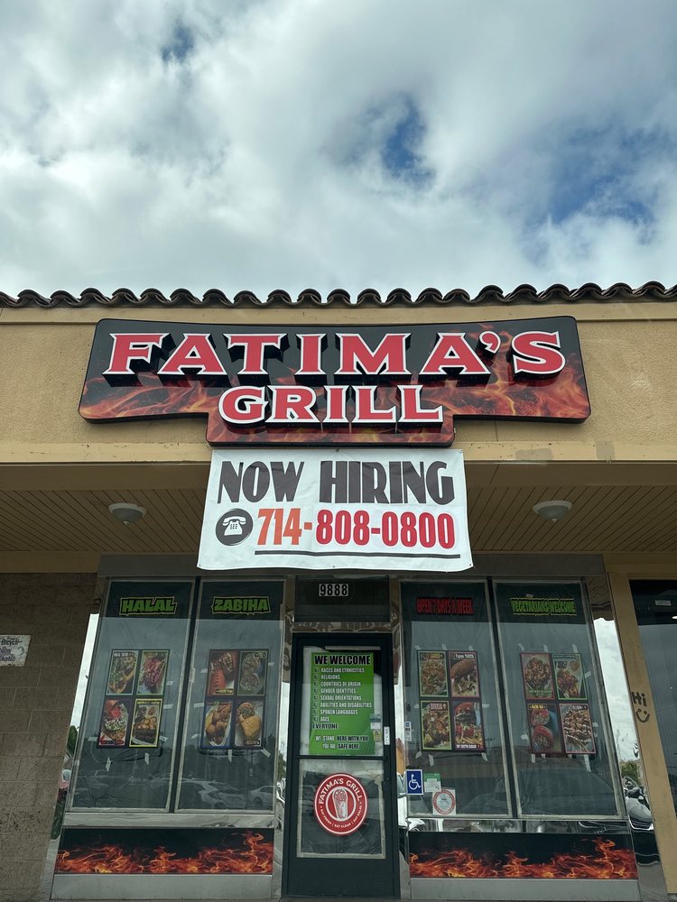 FATIMA’S GRILL - 9888 Katella Ave, Anaheim, California - Lebanese ...