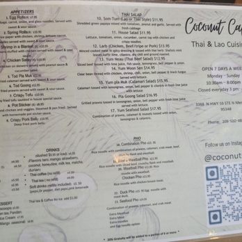 COCONUT CAFE - Updated January 2026 - 220 Photos & 244 Reviews - 3368 N ...