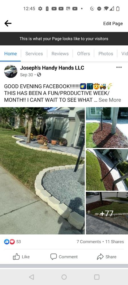 JOSEPH’S HANDY HANDS - Updated November 2024 - Melbourne, Florida ...