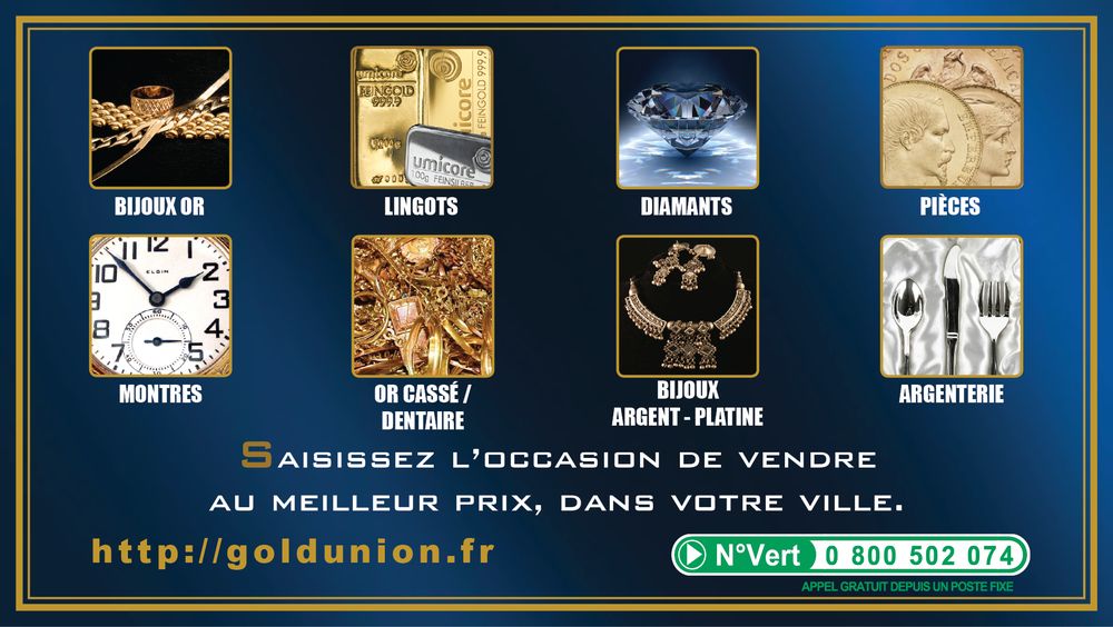 GOLD UNION - Updated November 2024 - 4 rue Gabriel Peri, Houilles ...