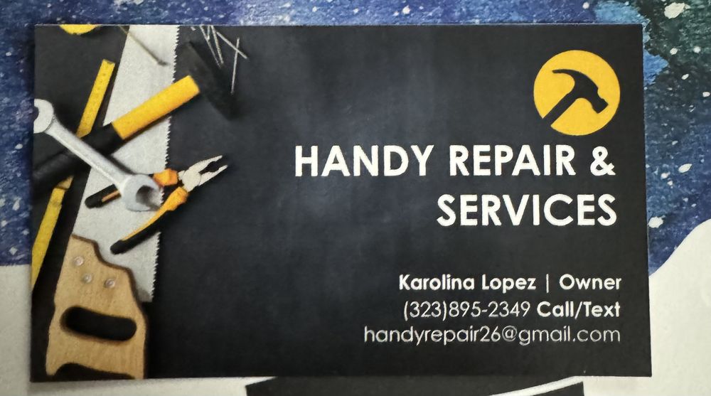 GARFIELD HANDY REPAIR - Updated May 2024 - East Los Angeles, California - Handyman - Phone ...