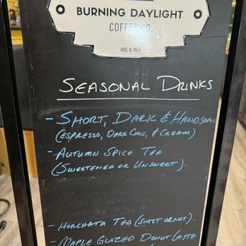 BURNING DAYLIGHT COFFEE COMPANY - Updated August 2024 - 33 Photos & 21 ...