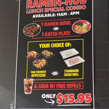 RAMEN HUB & SUSHI - FULLERTON - Updated August 2025 - 744 Photos & 469 ...