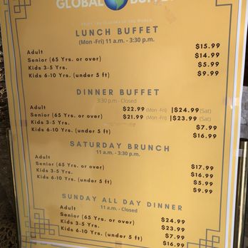 GLOBAL BUFFET - Updated October 2025 - 558 Photos & 305 Reviews - 3023 ...