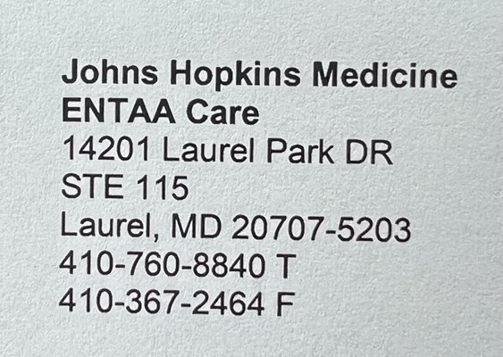 ENTAA CARE - Updated November 2025 - 10 Photos - 14201 Laurel Park Dr ...