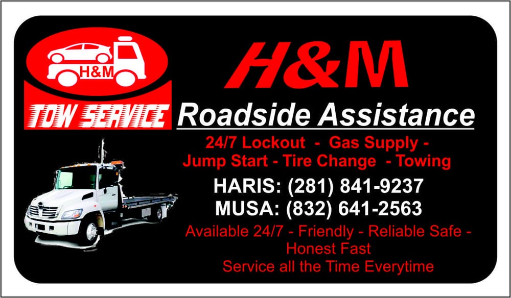 H & M TOWING ROADSIDE ASSISTANCE - Updated October 2025 - Houston ...