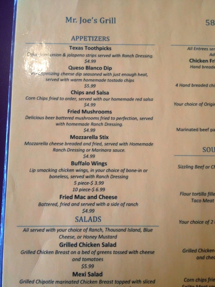 MR JOE’S GRILL & DRIVE THRUE - Updated June 2025 - 504 E Broadway ...