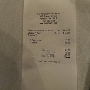 MONASTERY RESTAURANT - Updated February 2025 - 186 Photos & 174 Reviews ...