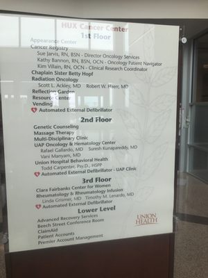 HUX CANCER CENTER AT UNION HOSPITAL - Updated January 2026 - 1606 N 7th ...
