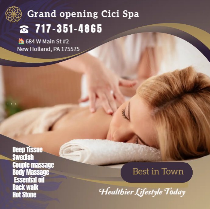 CICI SPA - Updated October 2025 - 13 Photos - 684 W Main St, New Holland, Pennsylvania - Massage ...
