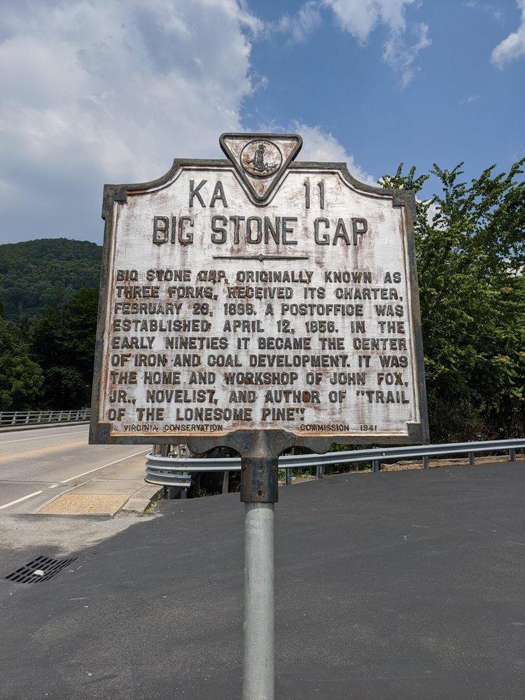 BIG STONE GAP HISTORICAL MARKER - Updated August 2024 - Big Stone Gap ...