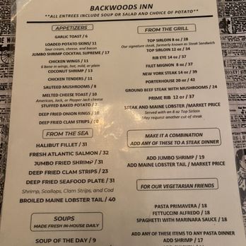 BACKWOODS INN - Updated December 2025 - 298 Photos & 528 Reviews ...