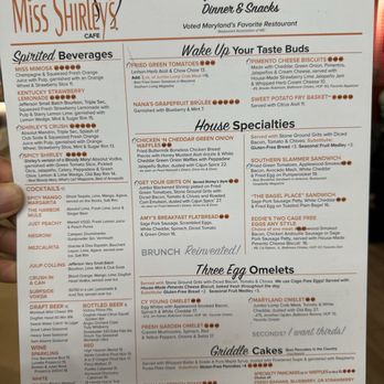 MISS SHIRLEY’S CAFE - Updated May 2025 - 136 Photos & 95 Reviews - Bwi ...