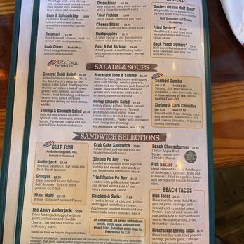 THE BACK PORCH SEAFOOD OYSTER HOUSE Updated February 2025 398 Photos 693 Reviews 16220 Front Beach Rd Panama City Beach Florida Seafood Restaurant Reviews Phone Number Yelp