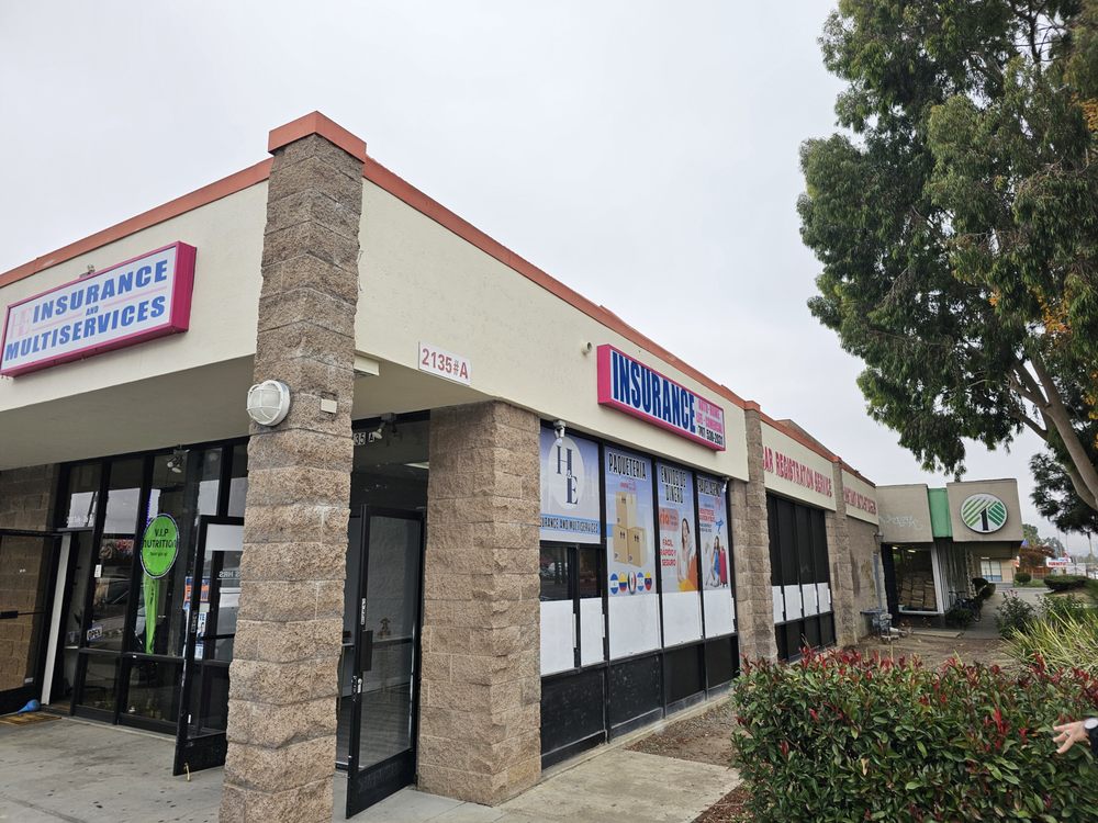 H&E INSURANCE AND MULTISERVICES - Updated December 2025 - Request a Quote - 2135 Tully Rd, San ...