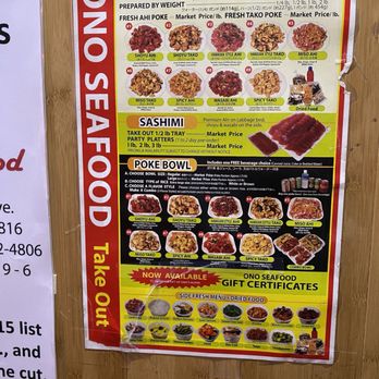 ONO SEAFOOD - 5879 Photos & 4285 Reviews - 747 Kapahulu Ave, Honolulu ...