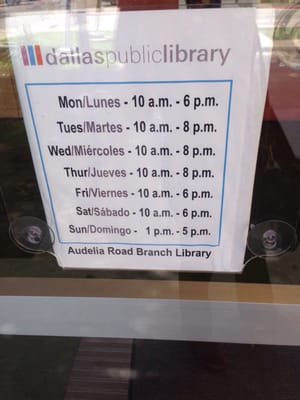 DALLAS PUBLIC LIBRARY - AUDELIA ROAD BRANCH - Updated November 2025 ...
