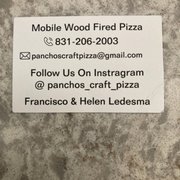 PANCHO’S CRAFT PIZZA - 11 Photos - Salinas, California - Food Trucks ...