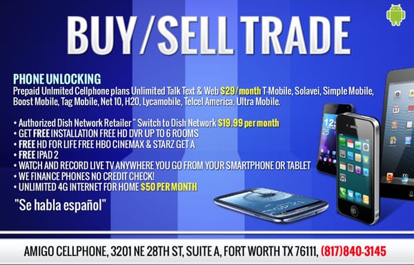 AMIGO CELLPHONES - Updated August 2025 - 3201 NE 28th St, Fort Worth ...