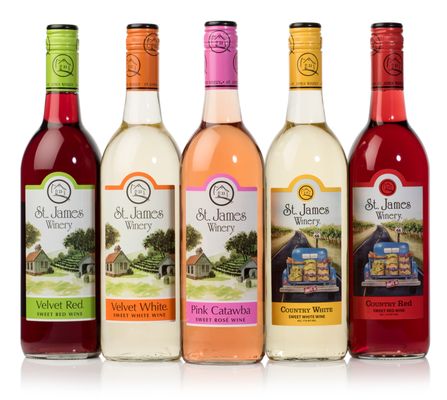 ST JAMES WINERY - 111 Photos & 80 Reviews - Wineries - 405 State Hwy ...