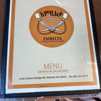 EMBILTA CAFÉ & RESTAURANT ETHIOPIAN CUISINE - Updated October 2025 ...